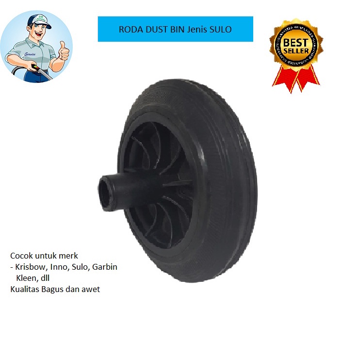 Jual Roda Tong Sampah 120 Dan 240 Liter Jenis Sulo | Shopee Indonesia