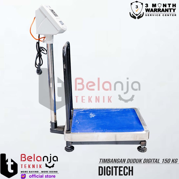 Jual Digitech Timbangan Duduk Digital 150 kg Timbangan Digital 150kg ...