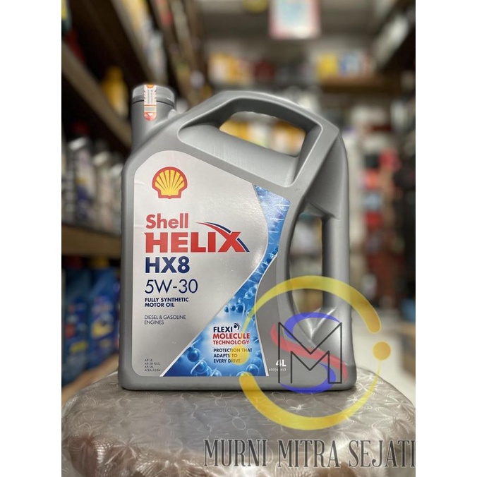 Jual Shell Helix Hx8 Sae 5W-30 Hx-8 5 W 5W30 Galon 4 L | Shopee Indonesia