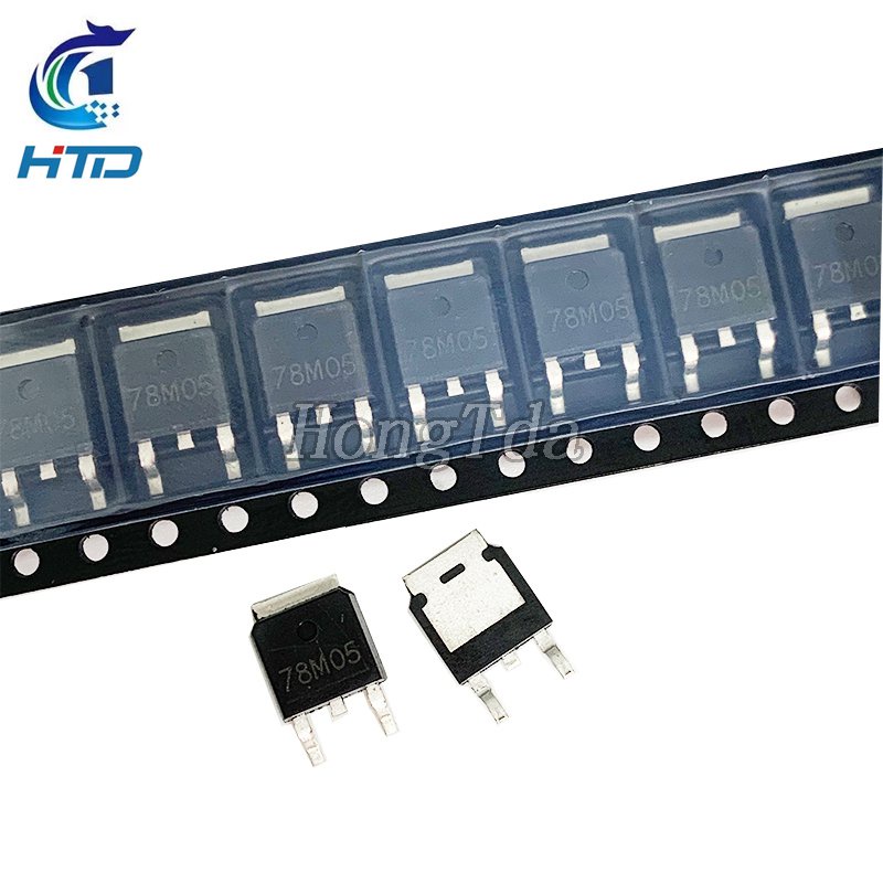 Jual &10/50PCS 78M05 LM7805 TO-252 7805 1000MA 5V NEW Three-terminal ...