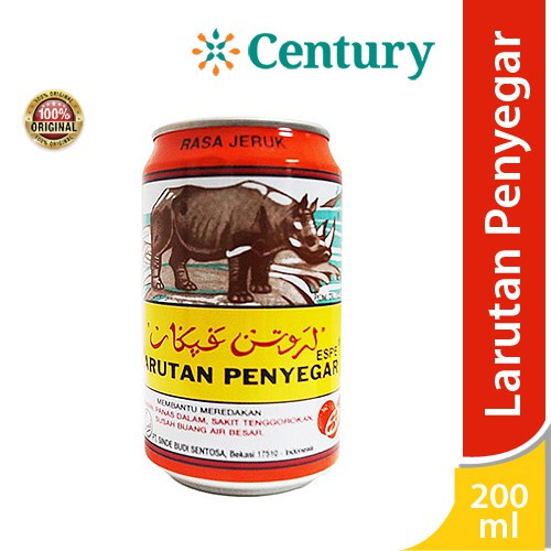 Jual Larutan Cap Badak Kaleng Orange 320ml / Panas Dalam / Demam / Sariawan / Sembelit / Daya ...