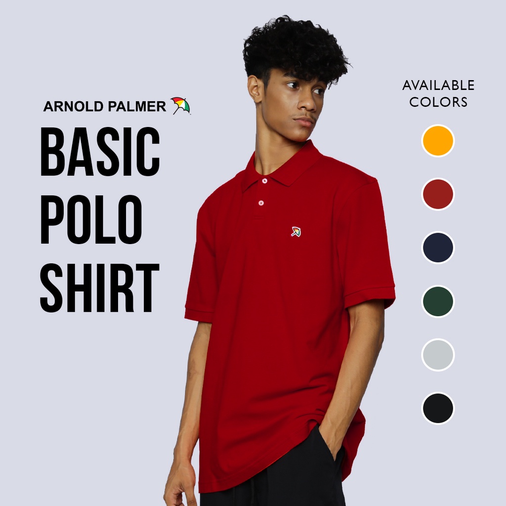 Jual ARNOLD PALMER Polo Shirt Pria (10 Pilihan Warna) | Shopee Indonesia