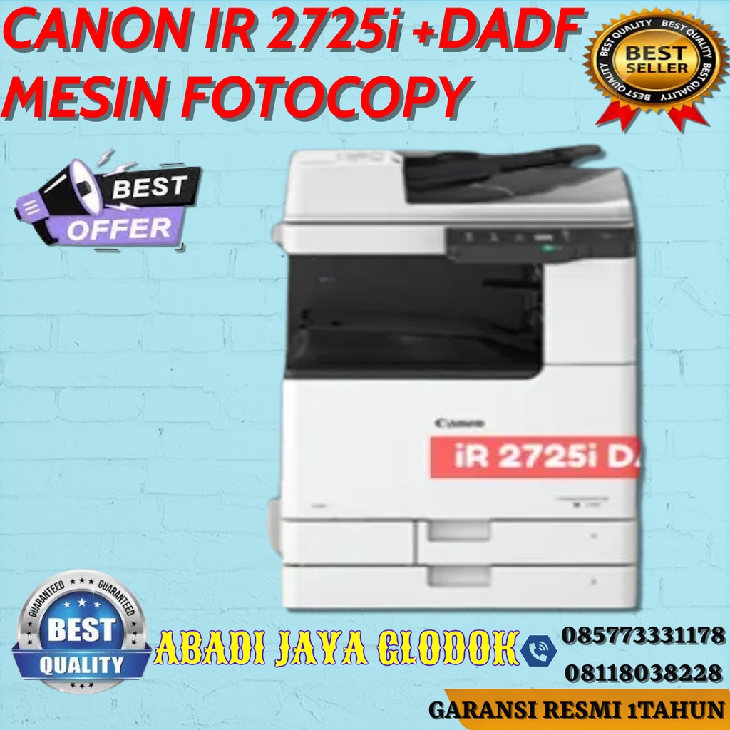 Jual CANON IR 2725i + DADF MESIN FOTOCOPY | Shopee Indonesia