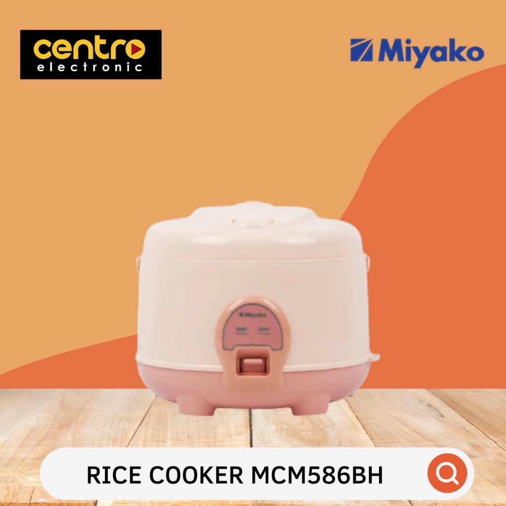 Jual MIYAKO RICE COOKER PENANAK NASI MCM586BH MCM 586 BH | Shopee Indonesia