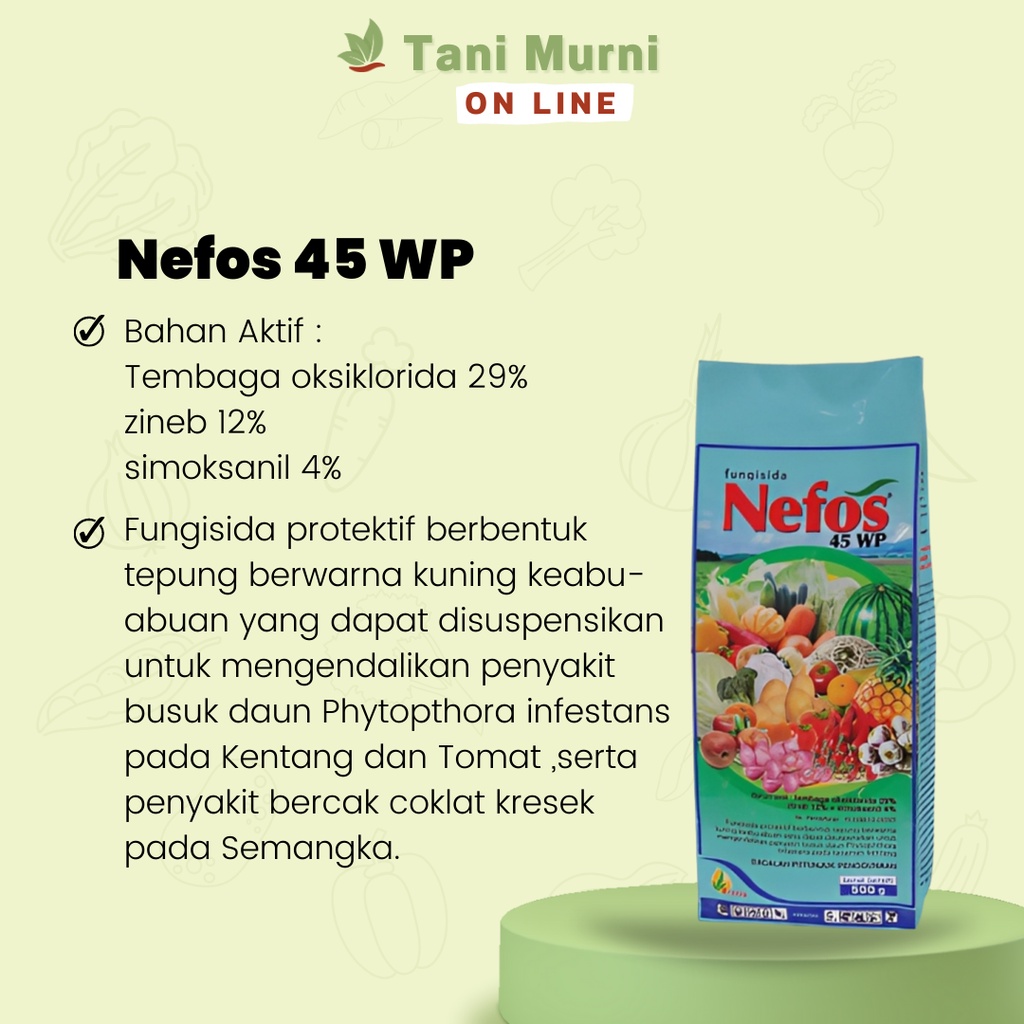 Jual Fungisida Nefos 500 gram | Shopee Indonesia
