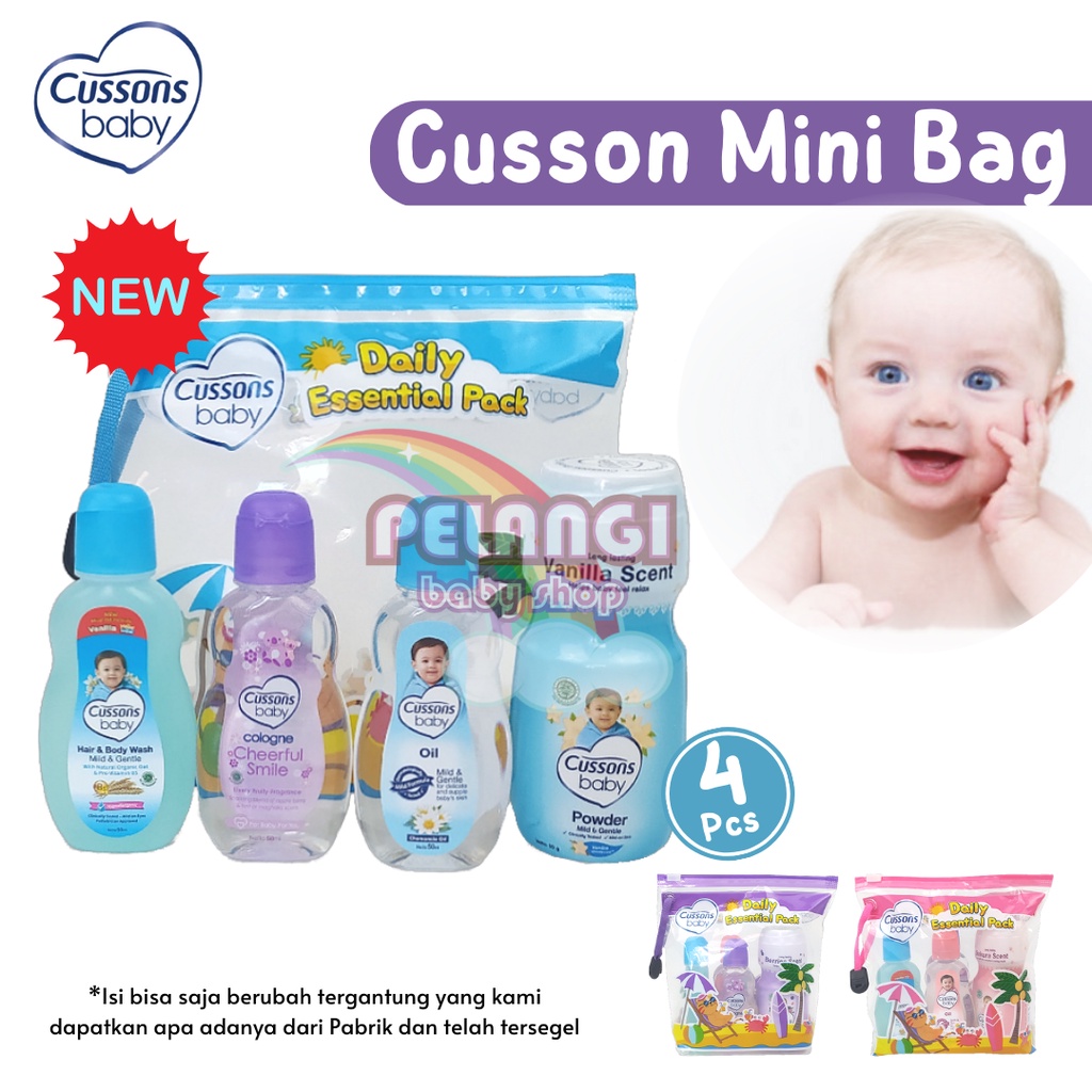 Jual CUSSONS Mini Bag Daily Care Set Perawatan Bayi Baru Lahir ...