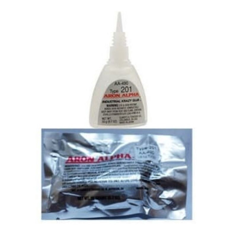 Jual Lem aron alpha 201,cyanoacrylate instant adhesive 20 gr bottle ...