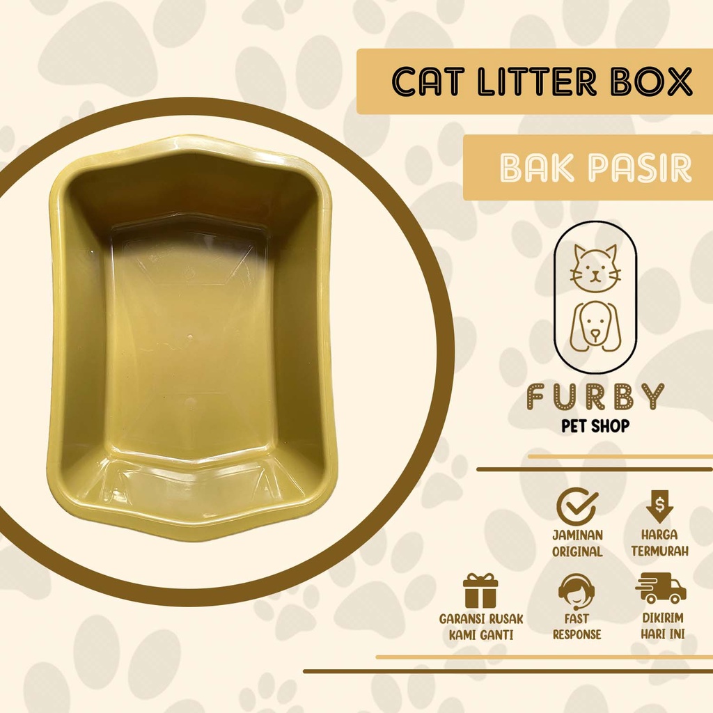 Jual Bak Pasir Kucing / Cat Litter Box / Baskom | Shopee Indonesia