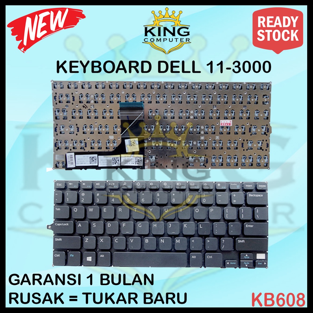 Jual Keyboard Laptop Dell Inspiron 11-3000 series11-3147 11-3148 P20t ...