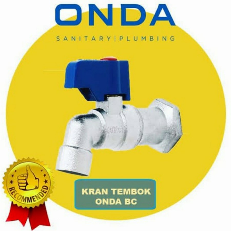 Jual Kran Air Onda BC 1/2 inch Keran Air Onda 1/2 inch Keran Tembok ...