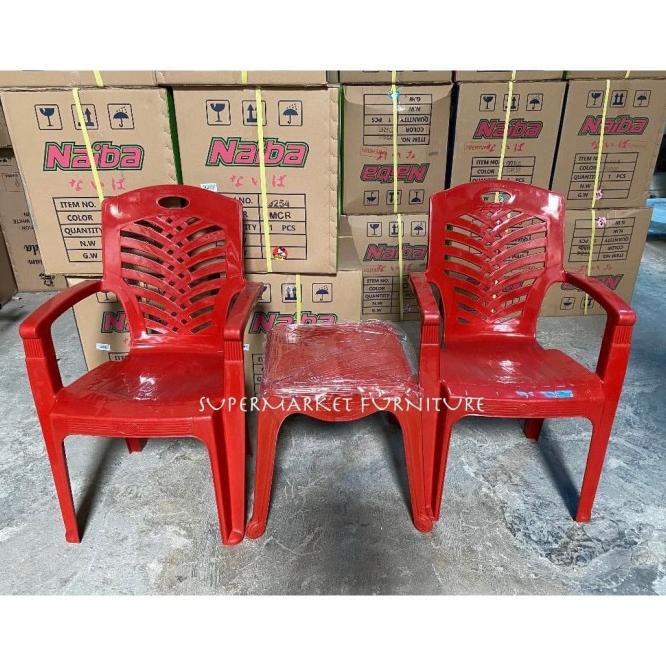 Jual Set 2 Kursi 809 Dan 1 Meja Teras Plastik 4343 Napolly Hijau ...