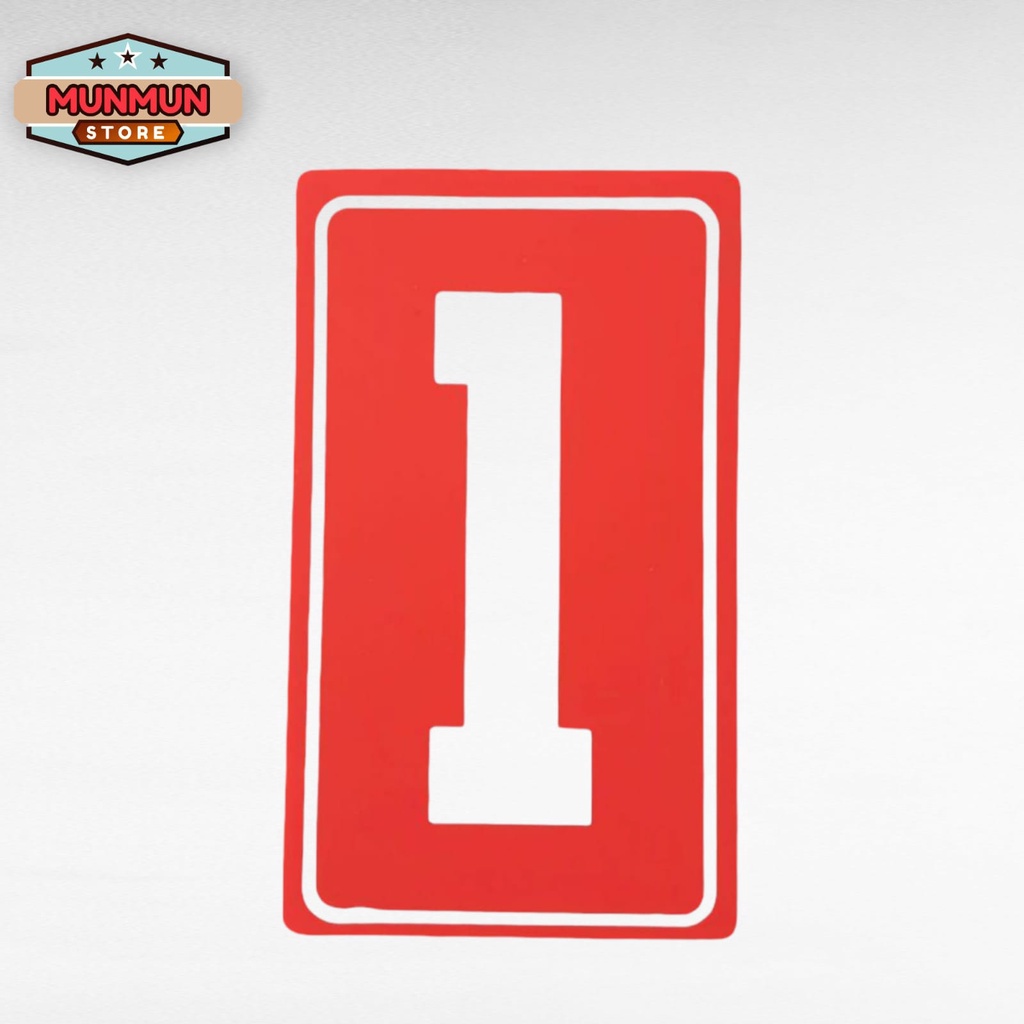 Jual Signage Angka 1 | Shopee Indonesia