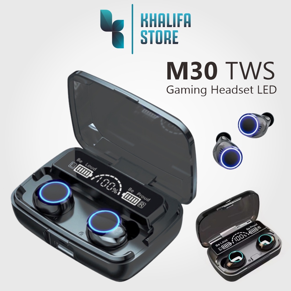 Jual Headset Bluetooth M30 TWS Pro Gaming Streo Bass | Shopee Indonesia