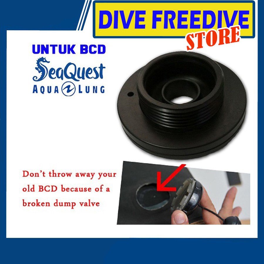 Jual Spare Part BCD BC Dump Valve Seaquest Aqualung (Hard) Sparepart Service Kit Jacket Rompi ...