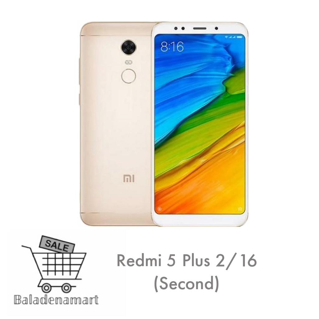 Jual Redmi 5 Plus 2/16 (Second) | Shopee Indonesia