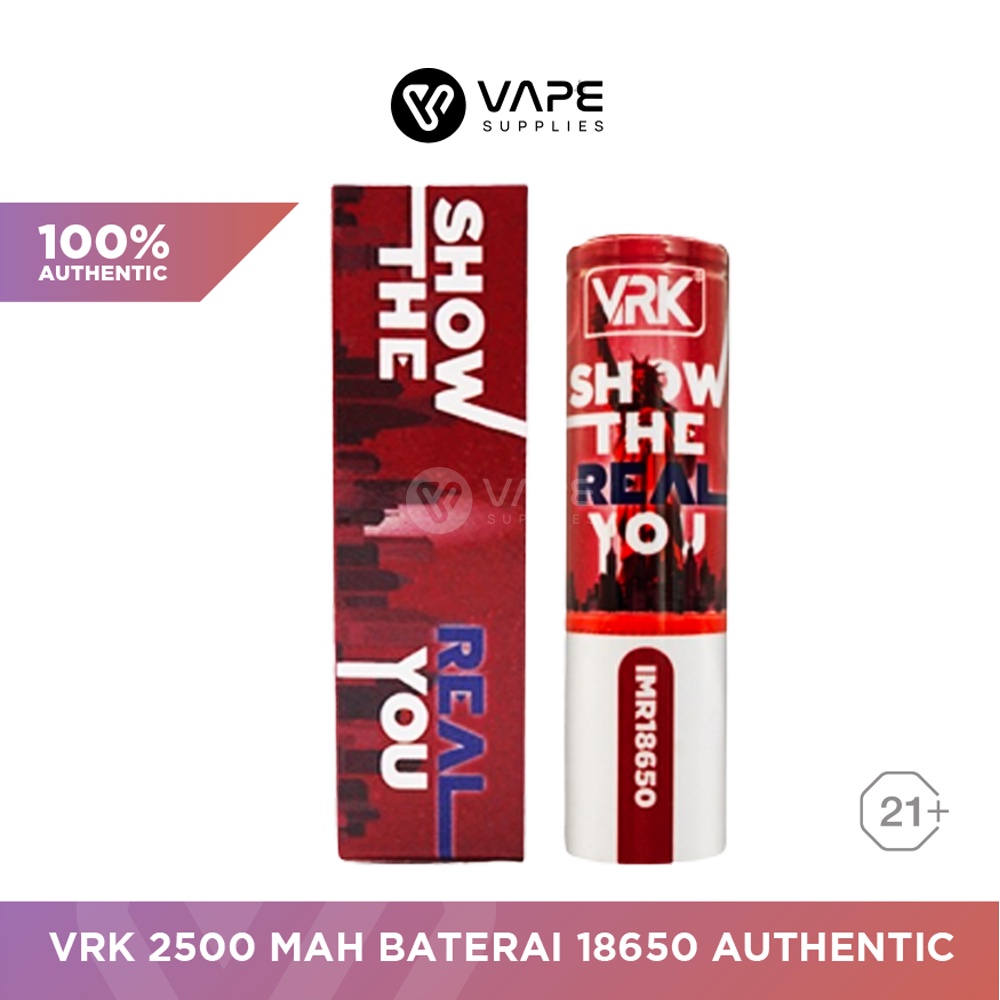Jual VRK battery 18650 2500mAh | Shopee Indonesia