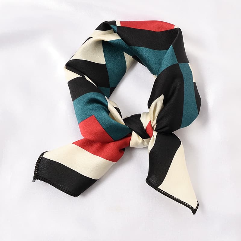 Jual Syal leher syal pramugari scraf sutra 50x50 syal kepala syal tas ...