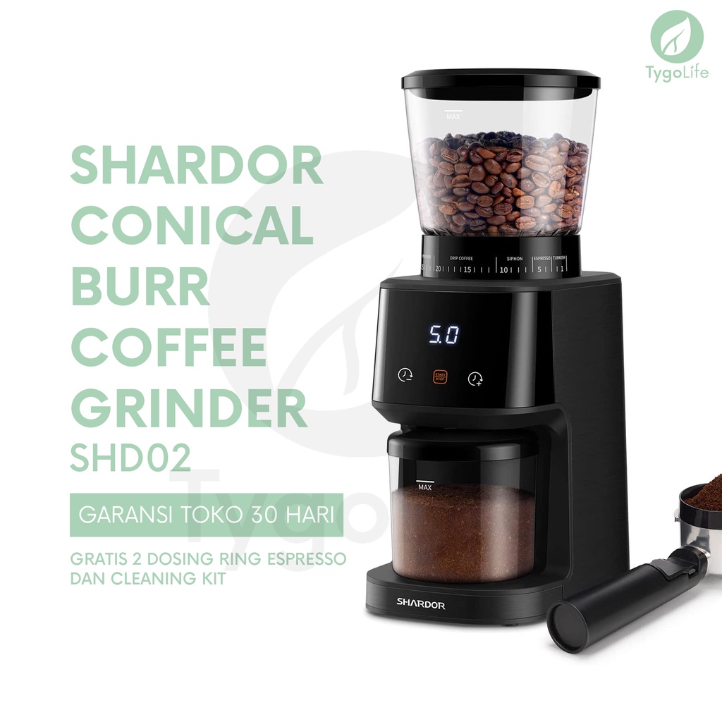 Jual SHARDOR NEW MODEL ELECTRIC ADJUSTABLE COFFEE GRINDER WITH ...