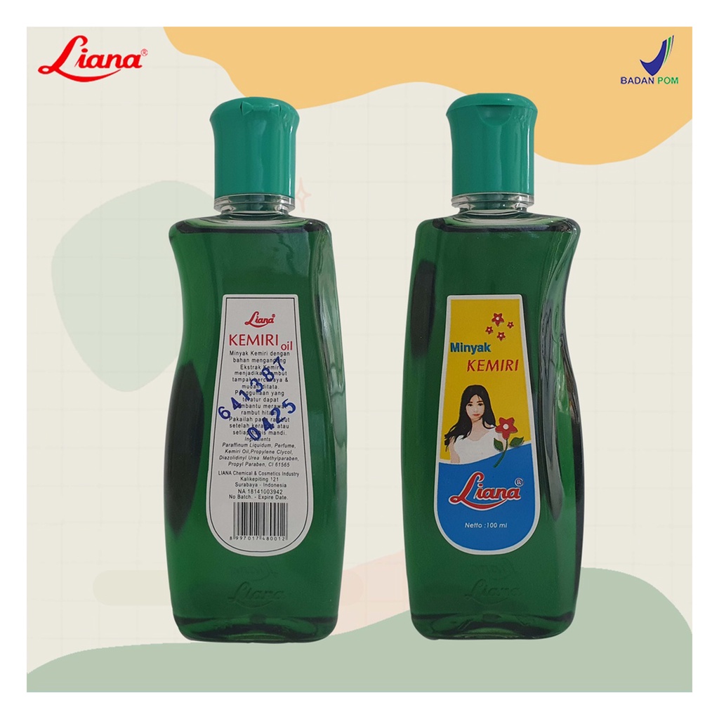Jual MINYAK RAMBUT KEMIRI LIANA (isi 100 ml) | Shopee Indonesia