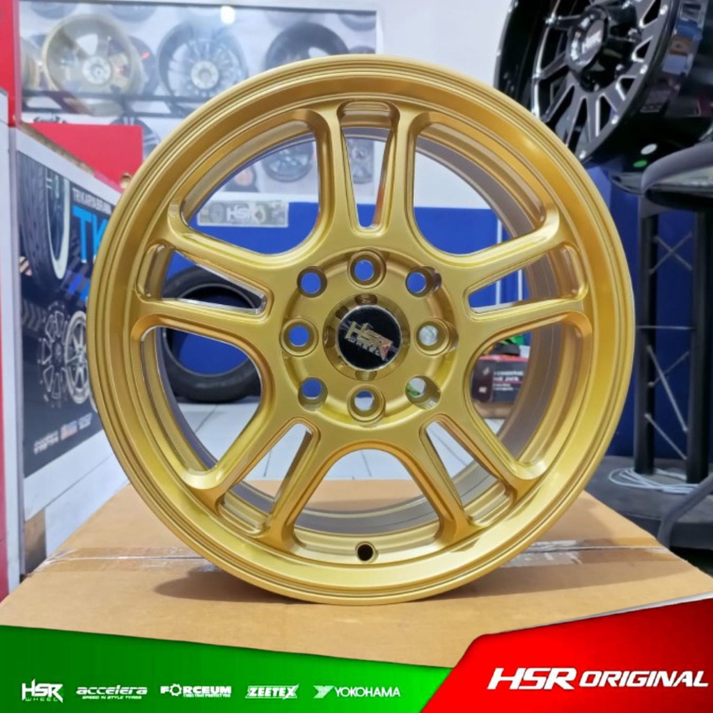 Jual Velg Mobil Racing R14 HSR Original NX SPO Ring 14 Lubang 4 Untuk Karimun Picanto Wuling Air ...