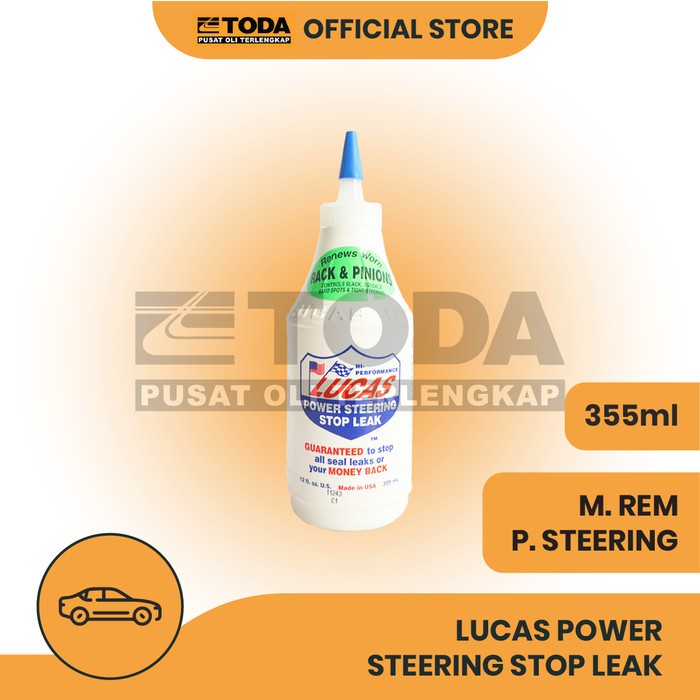 Jual Lucas Power Steering Stop Leak 355ml Original | Shopee Indonesia