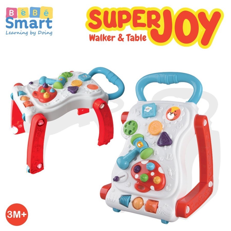 Jual BEBE SMART SUPER JOY WALKER & TABLE// BEBE SMART ALAT BANTU JALAN ...