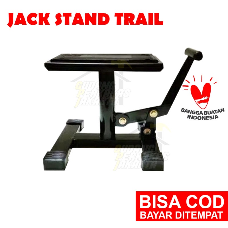 Jual TERMURAH Jackstand motor trail/ Paddock motor trail universal ...