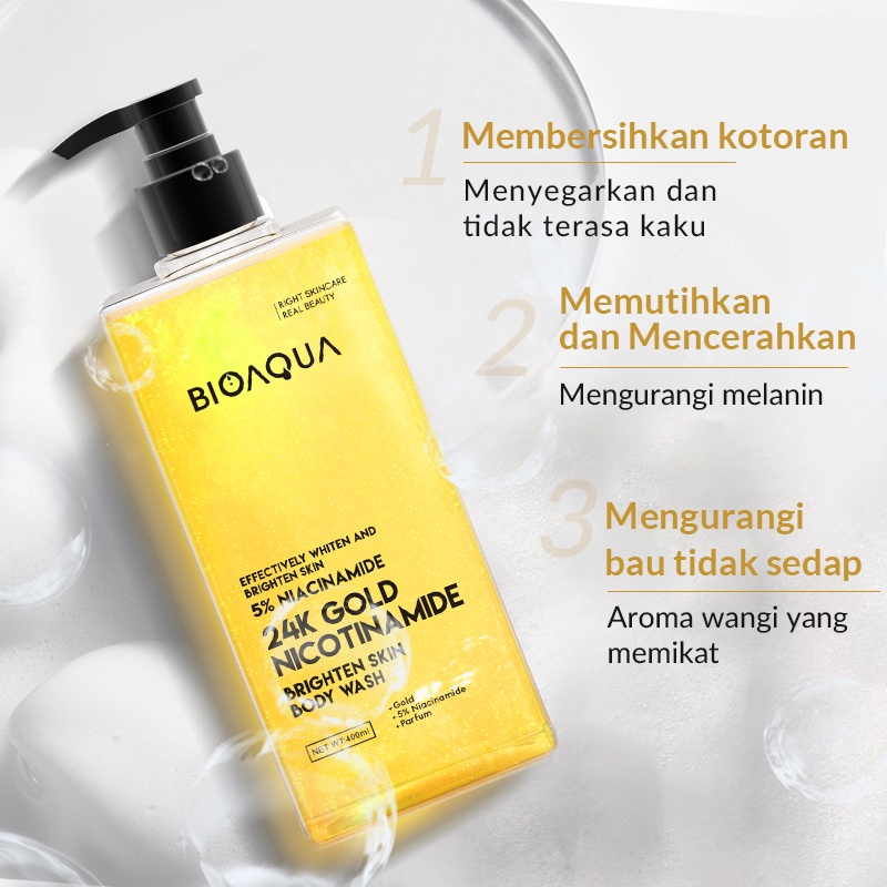 Jual [My Bestie Official] BIOAQUA Body Wash 400ml (2.0) | Sabun Mandi Bioaqua | Sabun Bioaqua ...