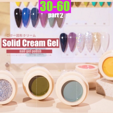 Jual (30-60) RISYAL Kutek Gel Mud Painting / Solid Cream Glue Gel ...