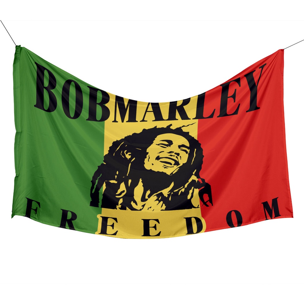 Jual BENDERA BOB MARLEY REGGAE | Shopee Indonesia