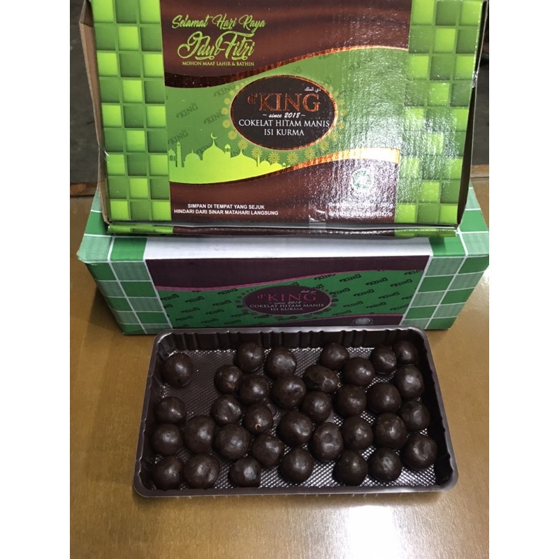 Jual Bonibol Cokelat Kurma / Jajanan Lebaran / Coklat / 600gr | Shopee ...
