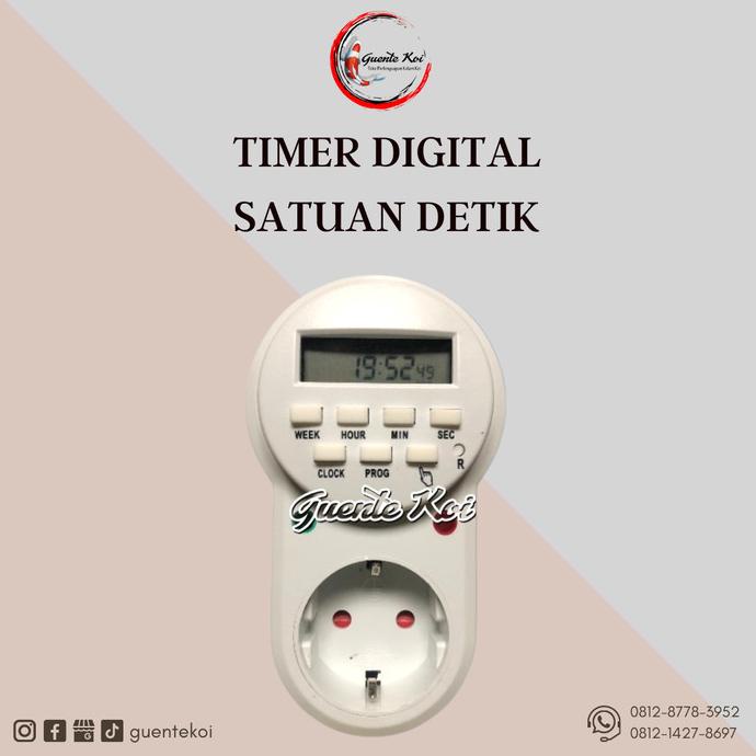 Jual Timer Digital Peralatan Kolam Koi Satuan Detik | Shopee Indonesia