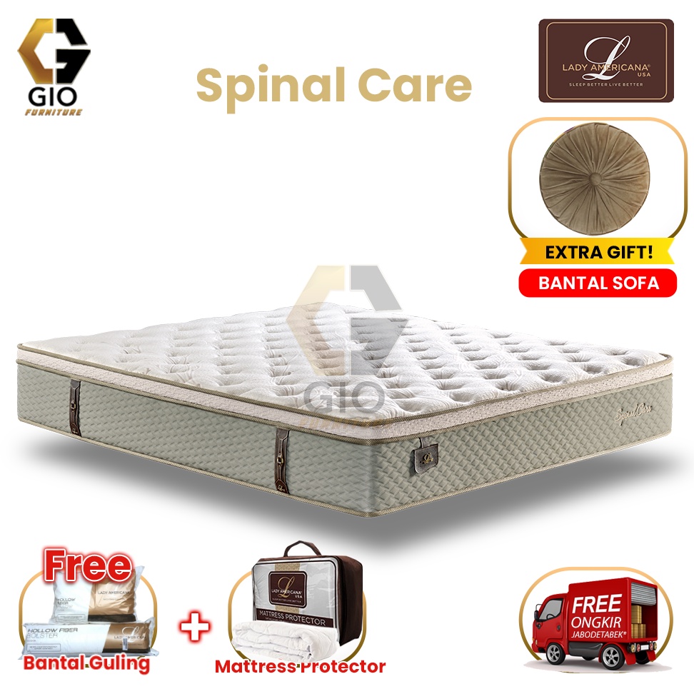 Jual Kasur Lady Americana Spinal Care / Lady Americana Spring Bed ...
