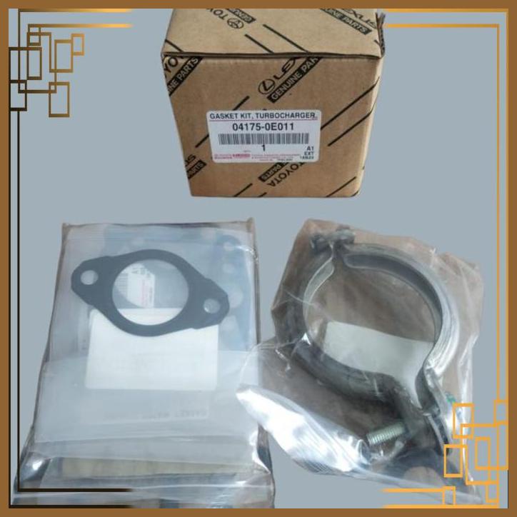 Jual PAKING GASKET TURBOCHARGER 04175-0E011 ORI INNOVA FORTUNER HILUX ...