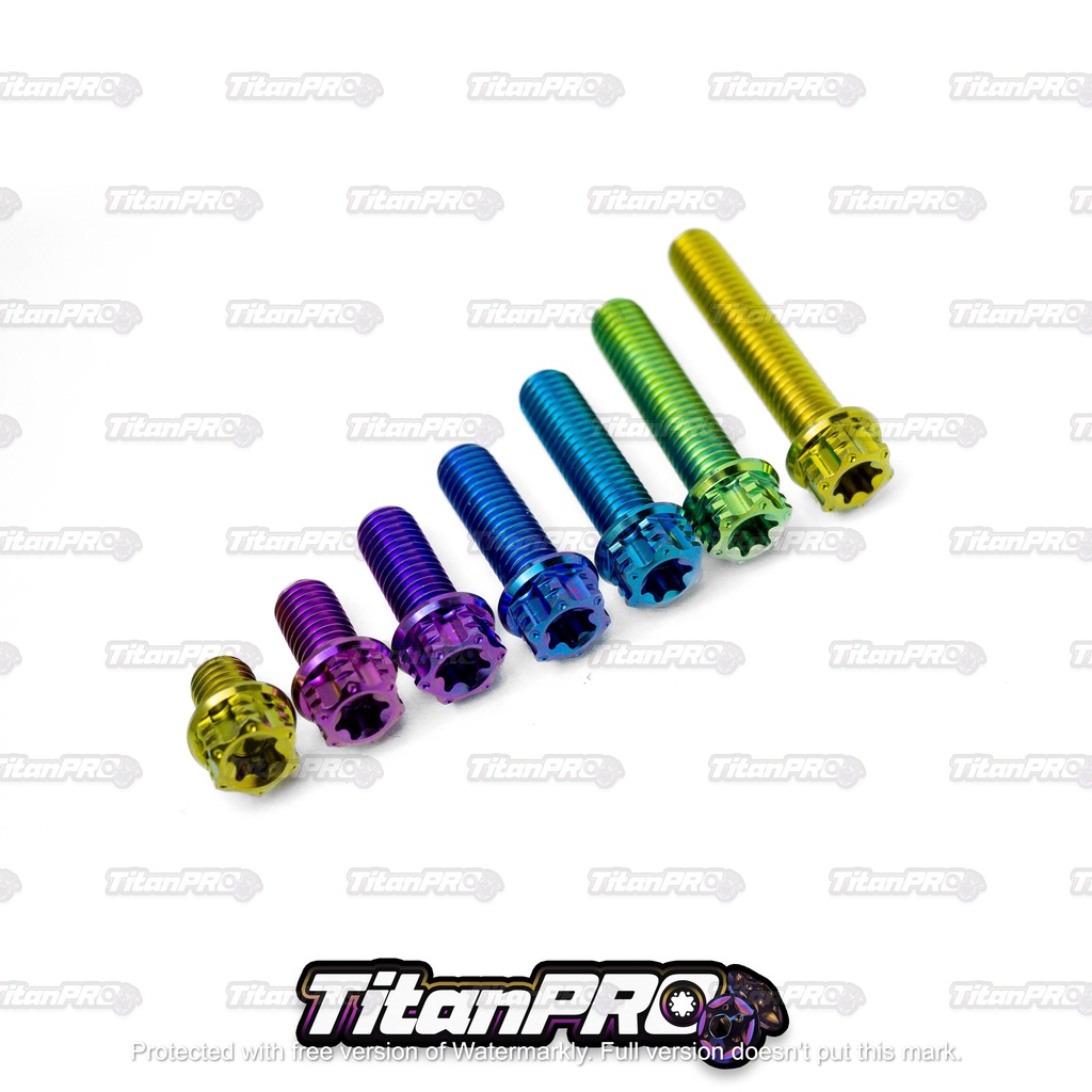 Jual BAUT TITANIUM M8 GRADE 5 HEXA 2KEY M8X10MM-120MM | Shopee Indonesia