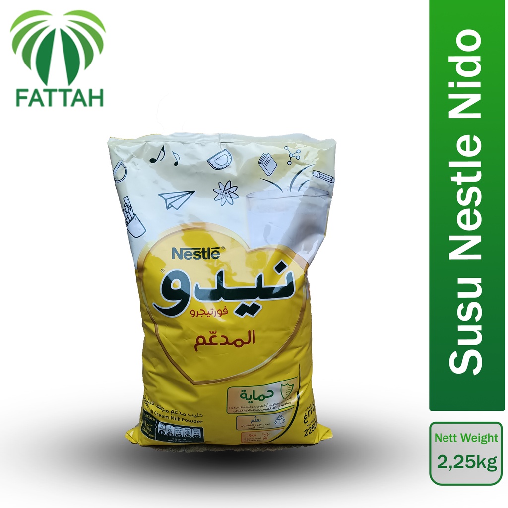 Jual Susu Nestle Berprotein dan lemak tinggi Nido isi 2,5kg | Shopee ...