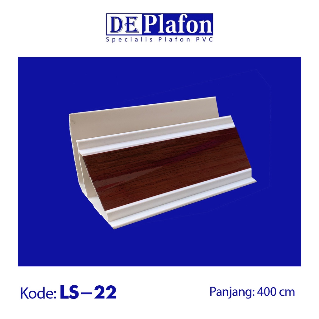 Jual De Plafon - LIS PVC / LIST PVC PINGGIR SIKU SAMBUNG | Shopee Indonesia