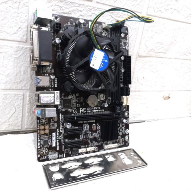 Jual Motherboard Gigabyte H81M-DS2 proc seri G | Shopee Indonesia