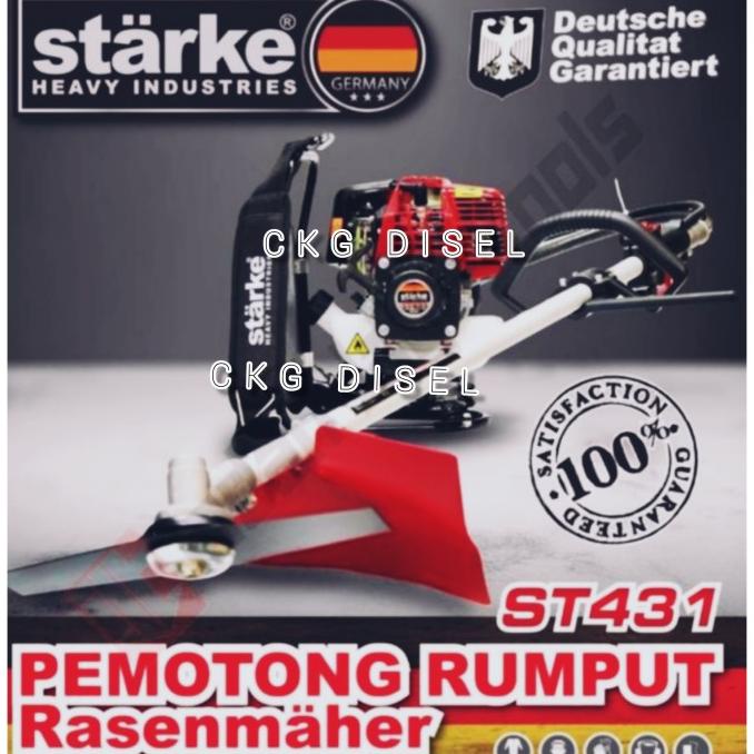 Jual Mesin Potong Rumput Gendong 4 Tak STARKE ST 431 Brush Cutter Terbaik | Shopee Indonesia