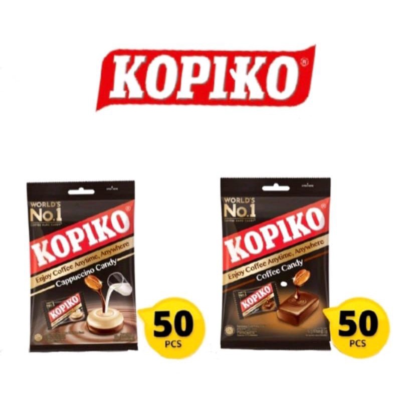 Jual Permen Kopi Kopiko Coffee Candy Isi 50 Butir 175 Gr - Ekstra Besar ...