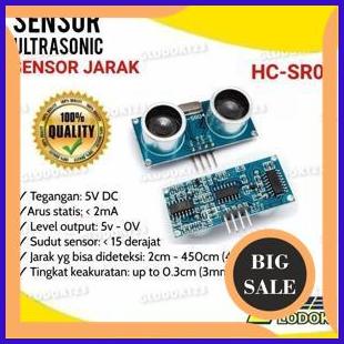 Jual Sensor Jarak Ultrasonik Ultrasonic Distance Measuring Arduino HC ...