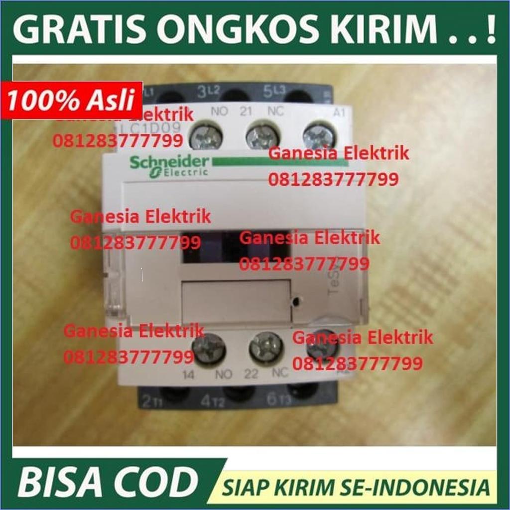 Jual kontaktor / contactor schneider LC1D09M7 / LC1D09 M7 220V AC | Shopee Indonesia