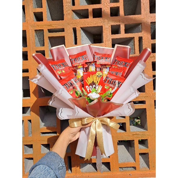 Jual BUKET SNACK BESAR_BUKET TRICKS_BUKET POCKY_BUKET MURAH JOGJA ...