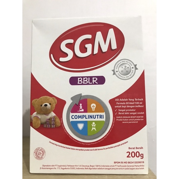 Jual SGM BBLR 200G 400G | Shopee Indonesia