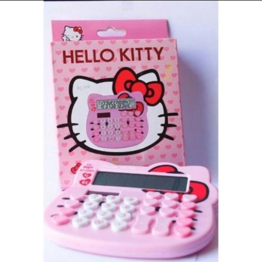 Jual HELLO KITTY KT-2288 - Check & Correct Calculator Kalkulator Cek ...