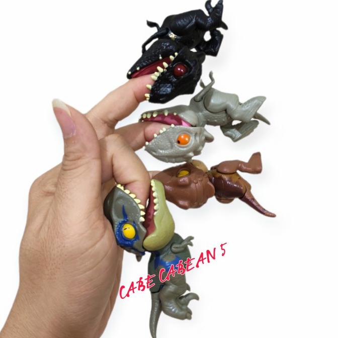 Jual Snap Squad Dinosaurus Gigit Jari Spinosaurus Indoraptor Trex ...