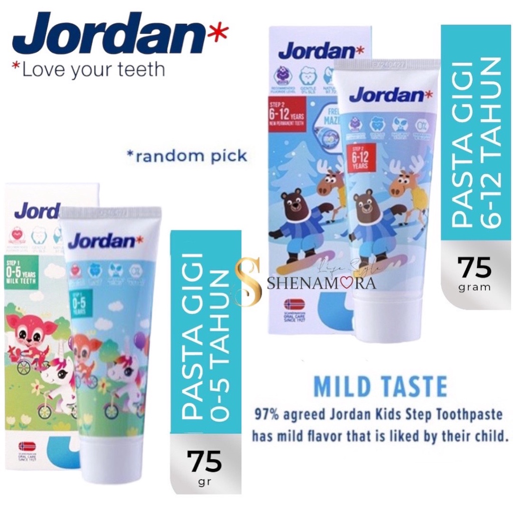 Jual Jordan Baby Kids Toothpaste | Pasta Gigi 75gr | Shopee Indonesia