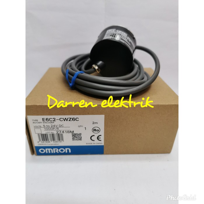 Jual Enco Rotary Encoder Incremental Omron E6c2 Cwz6c 1000pr Shopee Indonesia 