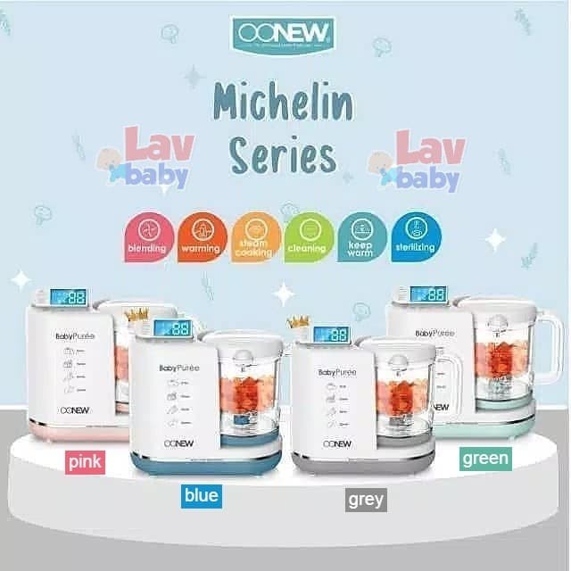 Jual TD - Michelin - Oonew baby pure Food Processor 6in1 Michelin ...