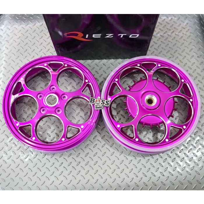 Jual Velg Riezto Model Marus W125 Pink Front & Rear Vespa Sprint Prima ...